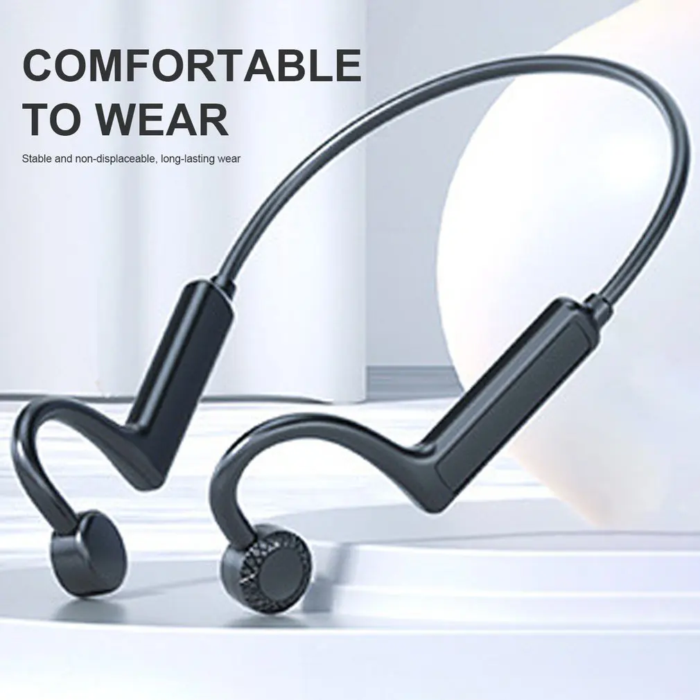 Real-Bone-Conduction-Headphones-Bluetooth-5-1-Wireless-Earphones ...