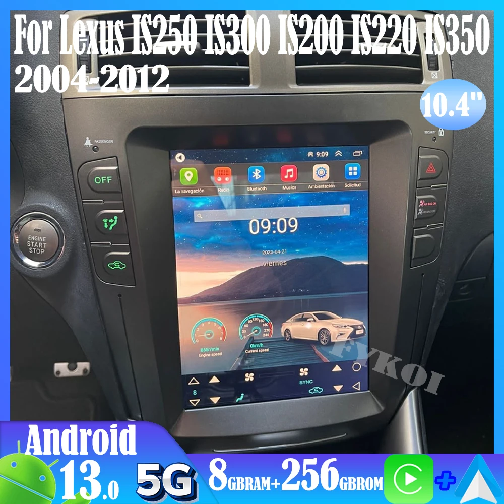 Android-13-For-Lexus-IS250-IS300-IS200-IS220-IS350-2004-2012-Car-Radio ...