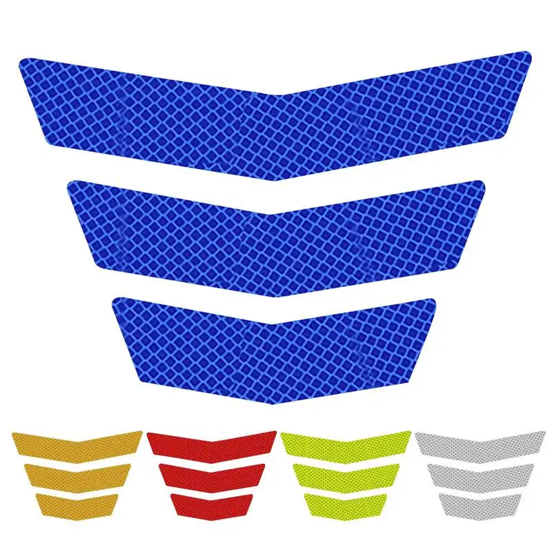 3-PCS-Car-Reflective-Stickers-Anti-Collision-Safety-Warning-Mudguard ...