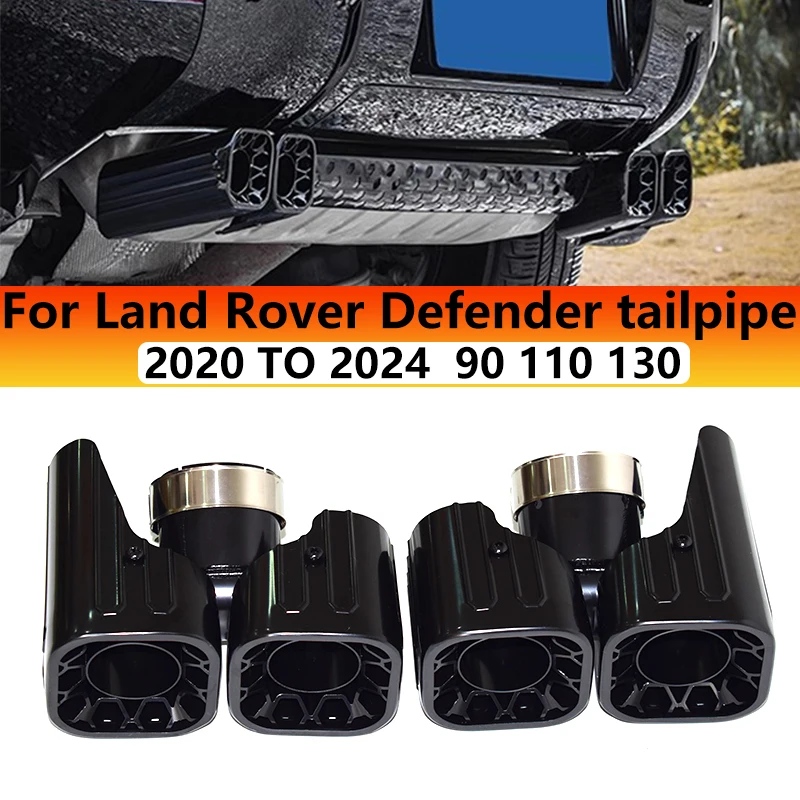 For 2020 to 2024 Land Rover Defender 90 110 Edition Exhaust Pipe ...