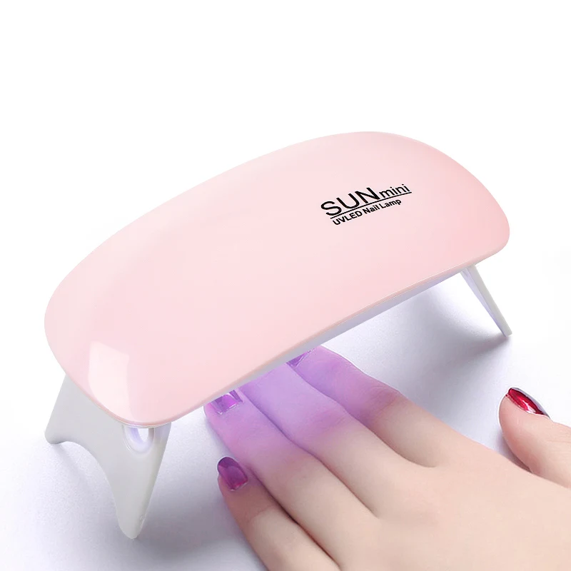 Mini-Nail-Lamp-UV-Light-LED-Gel-Polish-Cured-Pink-White-Nail-Dryer ...