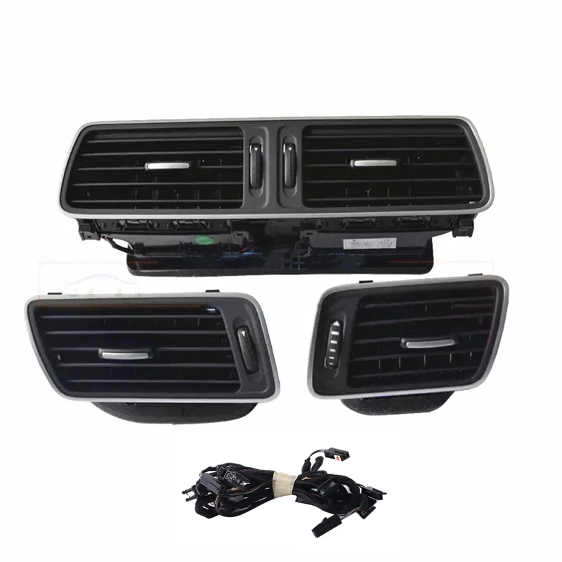 Car Center Console Air Condition Vents Replacement Parts For VW Passat ...