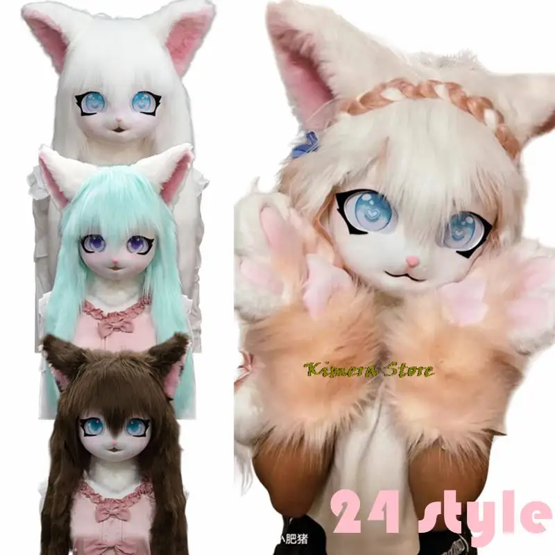 Fursuit-Kigurumi-Headsets-Furry-Cosplay-Costumes-Comiket-Furries-Rubbit ...