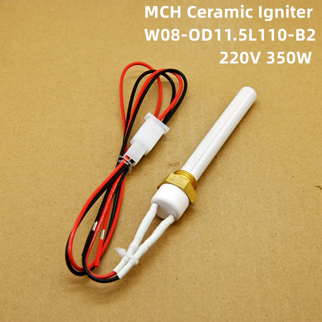 220V-350W-Ceramic-Igniter-wood-pellet-oven-Ignition-rod-biofuel-heater ...