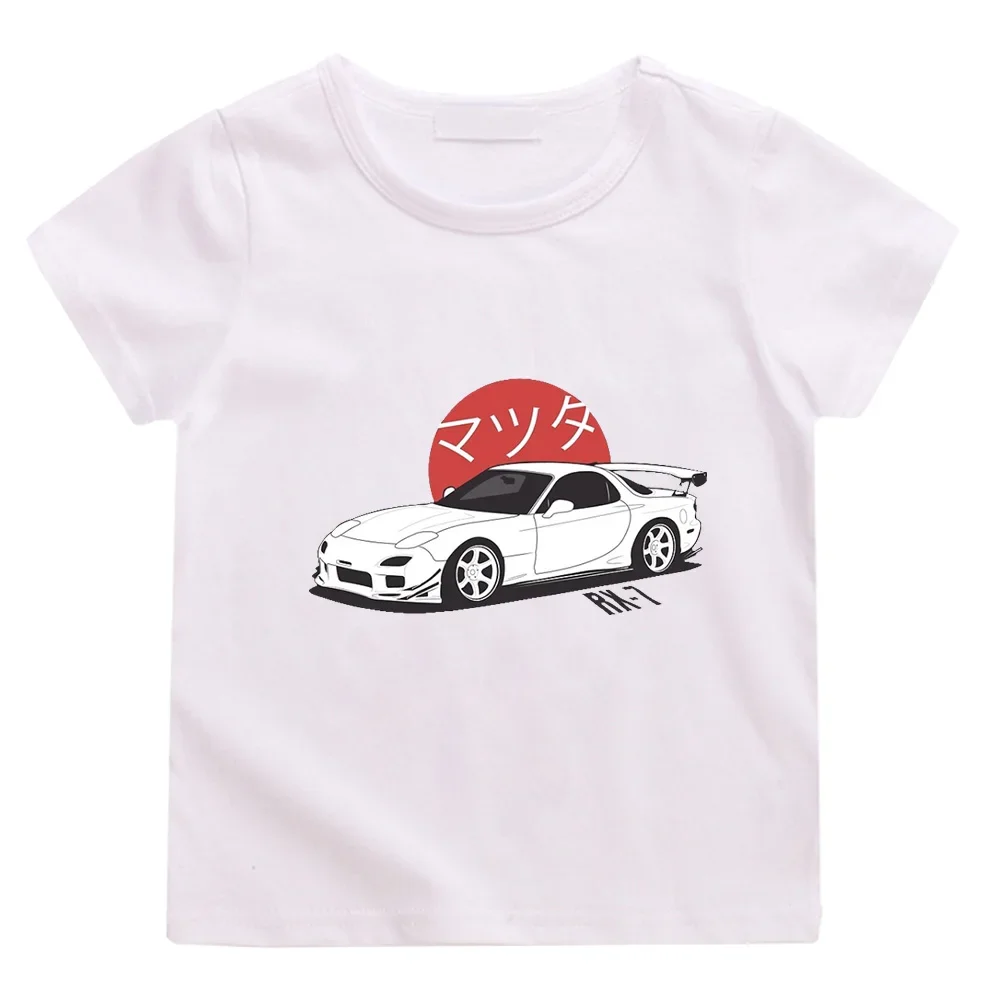 Anime-Initial-D-Tshirt-Kids-Mazda-RX7-Print-Clothes-Boys-Girls-Fashion ...