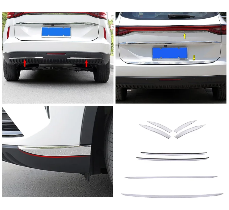 For-Haval-H6-2021-2022-Accessories-Molding-Upper-Tailgate-Door-Strip ...