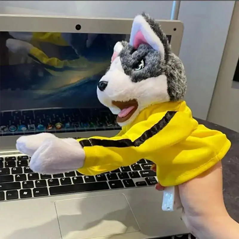 Dog-Puppet-Toy-Prank-Animal-Doll-Boxer-Puppet-With-Sound-Boxing-Action ...