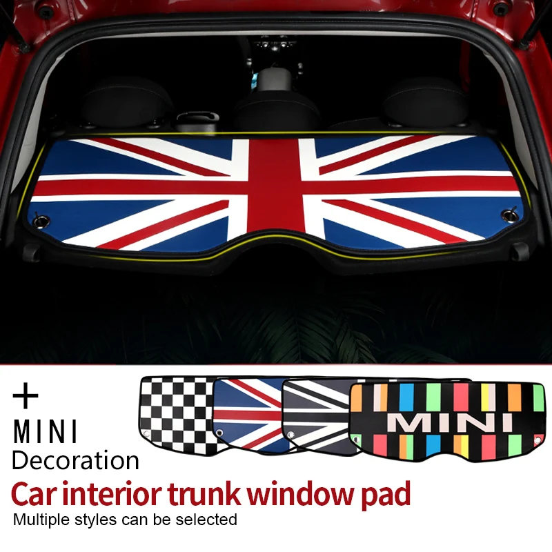 Car interior trunk window pad For MINI COOPERS ONE F55 F56 F60 R56 60 ...