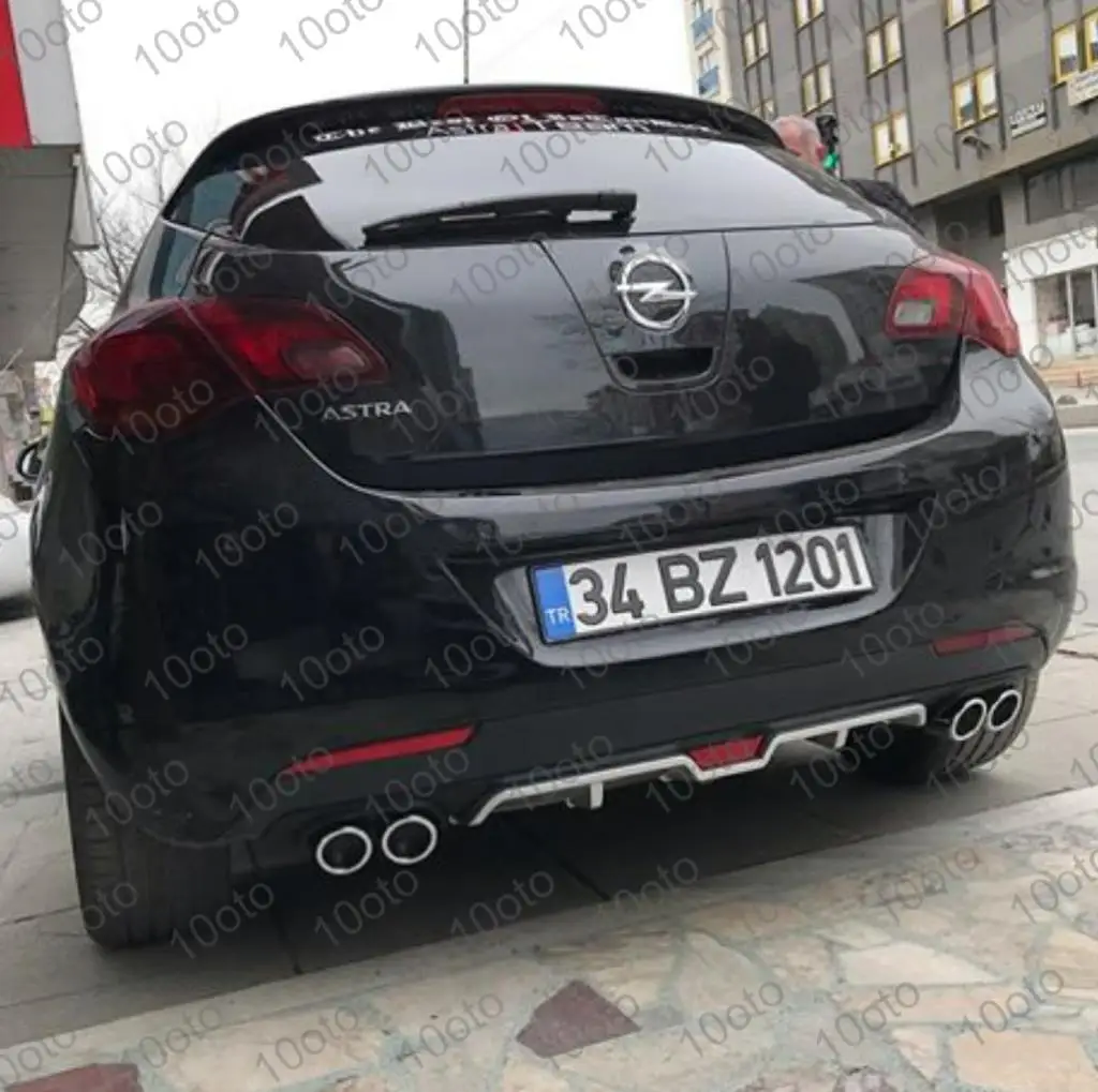 Car-Rear-Bumper-Six-Spoiler-Diffuser-for-Opel-Vauxhall-Astra-J ...