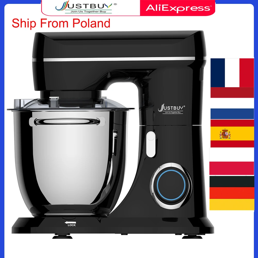 Euro-3in1-1300W-Food-Processor-Dough-Stand-Mixer-Blender-Cream-Egg ...