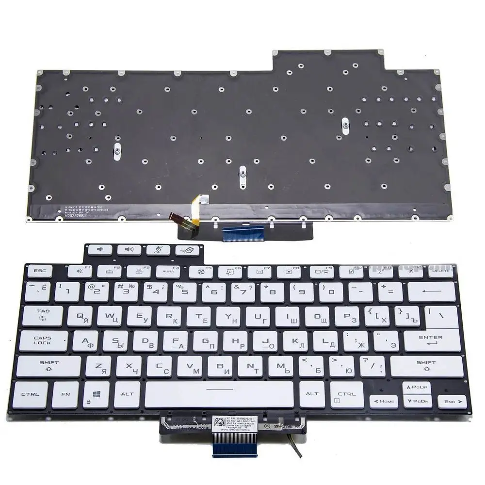 XIN-Russian-US Backlight Laptop Keyboard For Asus Zephyrus ROG 16 G16 ...