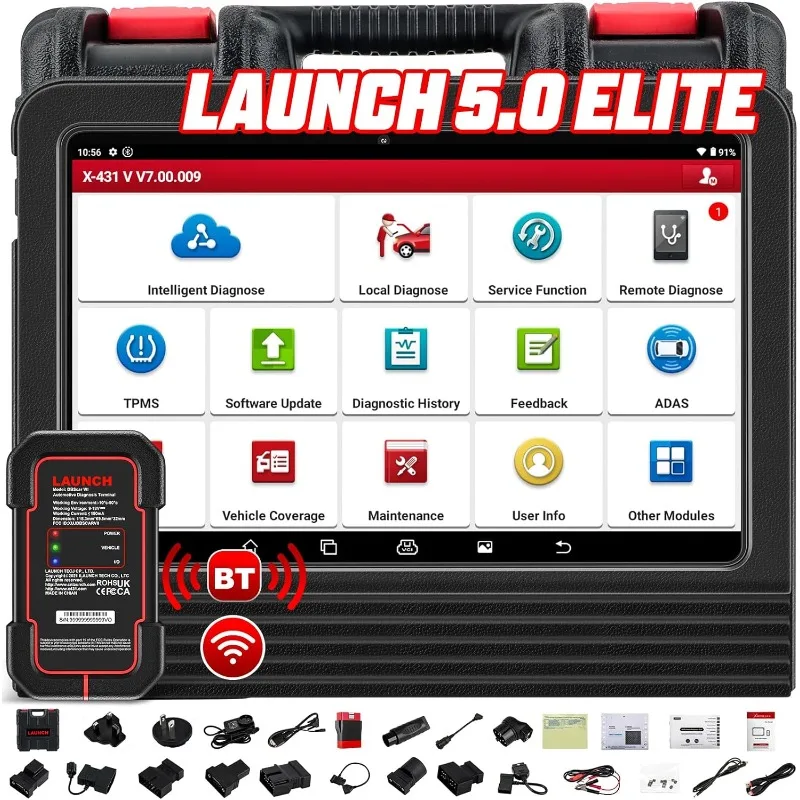 LAUNCH-X431-V-Pro-5-0-Elite-2024-New-Gen-Oem-Bluetooth-Bidirectional ...