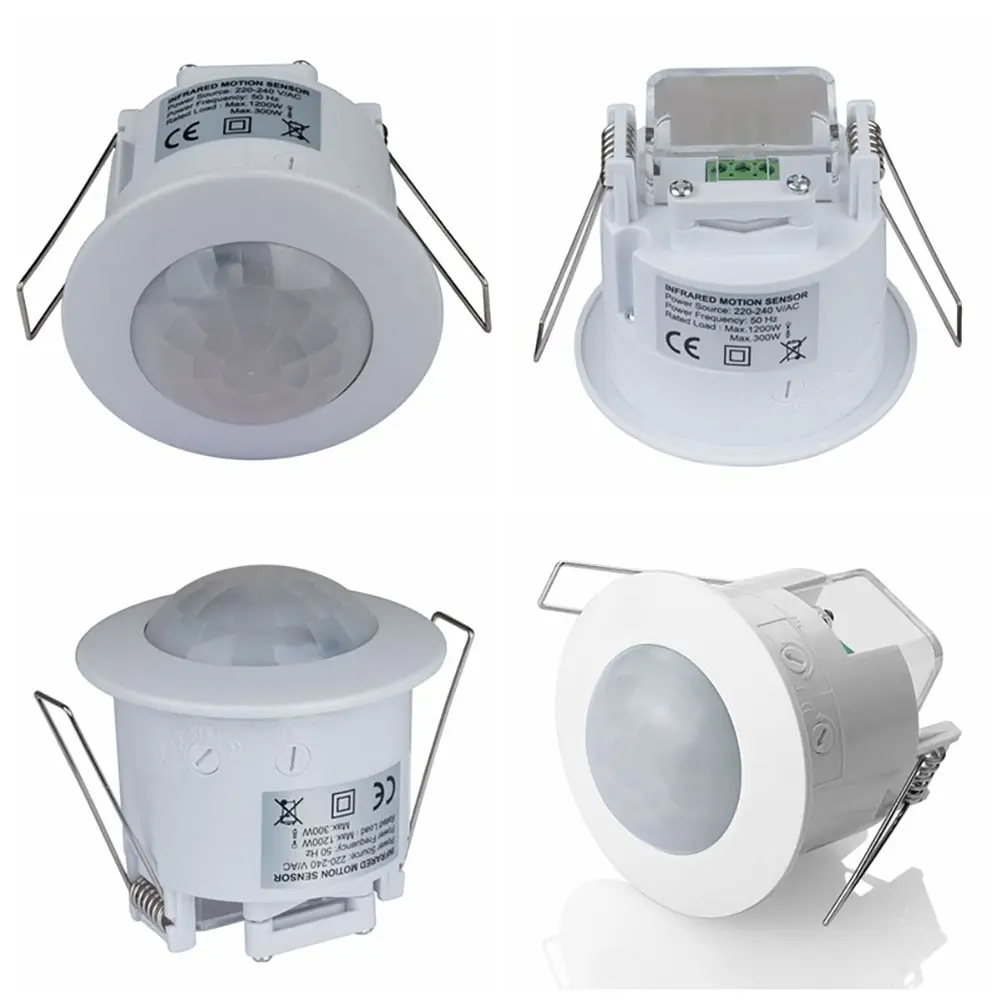 360-Degree-Ceiling-PIR-Motion-Sensor-Switch-IR-Infrared-Induction ...