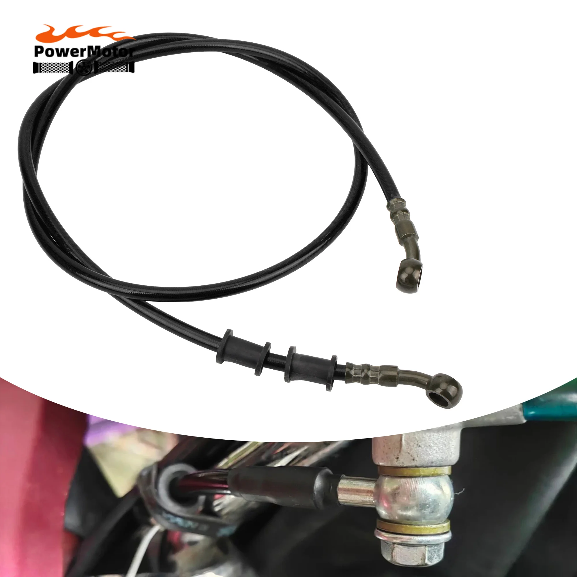 800mm/1000mm/1100mm/1200mm Motorcycle Brake Hose Kit - Stainless Steel ...
