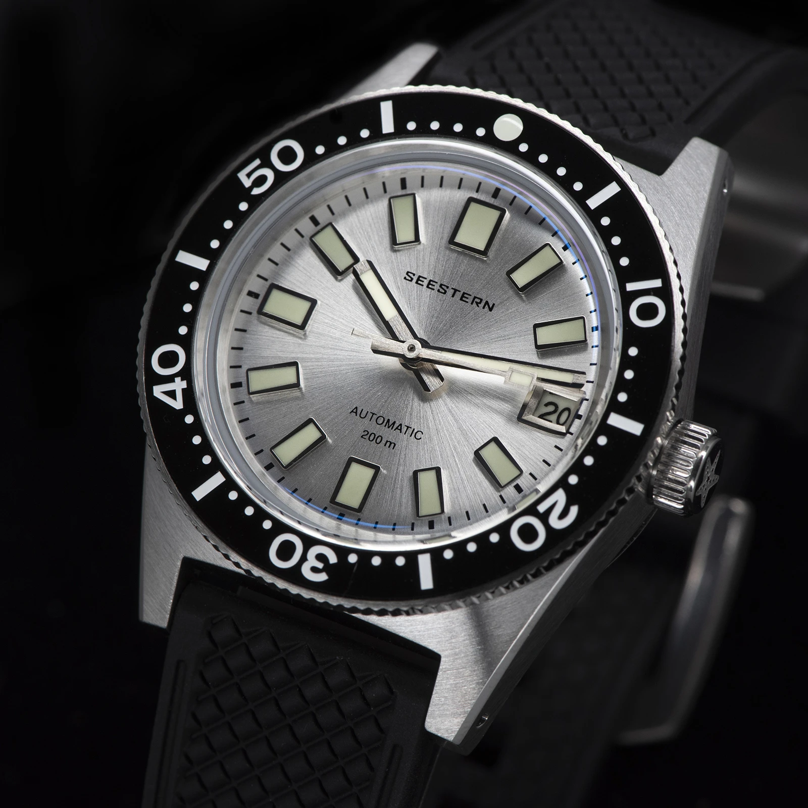 SEESTERN Diving Watch 62MAS Automatic Mechanical Men of Wrist Watches ...