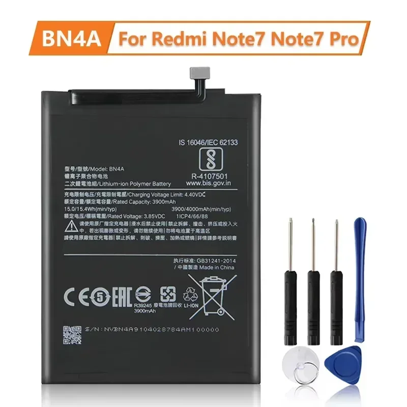 2025 Replacement Battery BN4A For Xiaomi Redmi Note7 Note 7 Pro ...