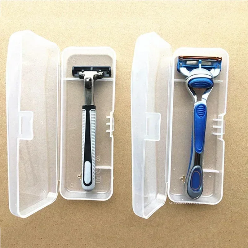 Portable Travel Storage Box Men's Razor Case Shaving Machine Container ...