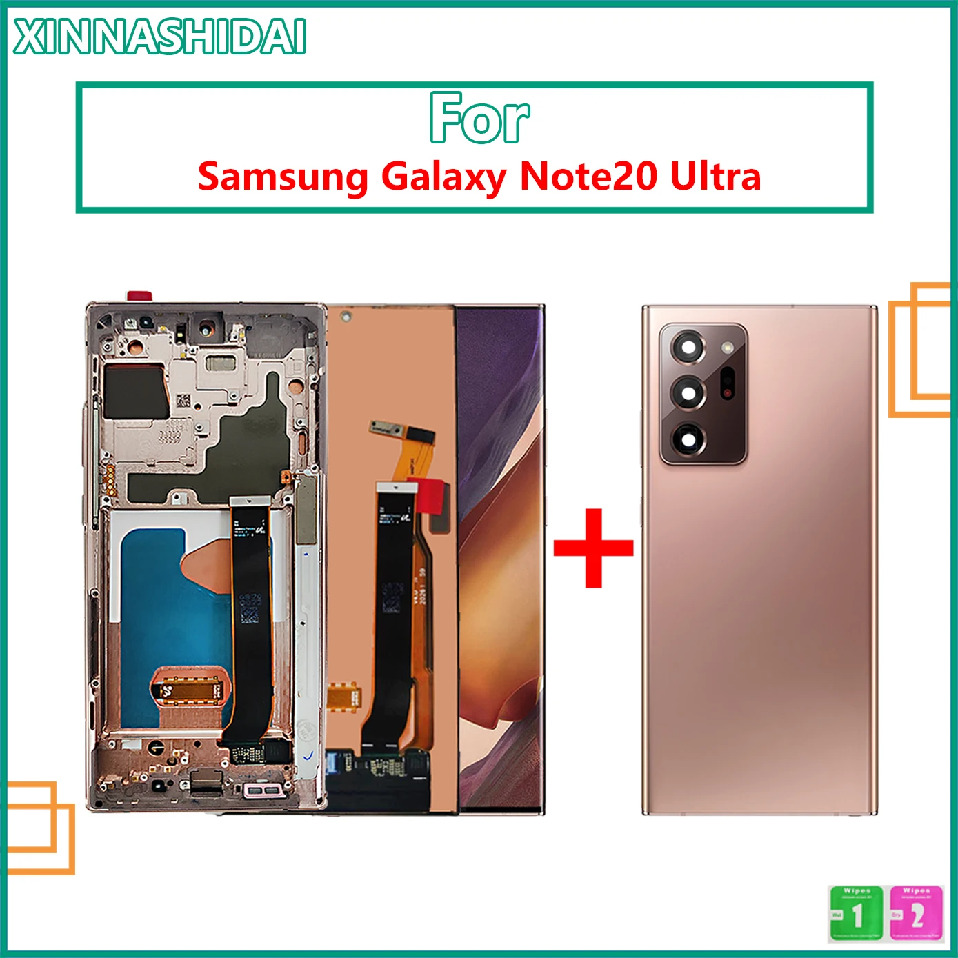 Pantalla LCD Original N985 AAA + de 6,9 pulgadas para Samsung Galaxy ...