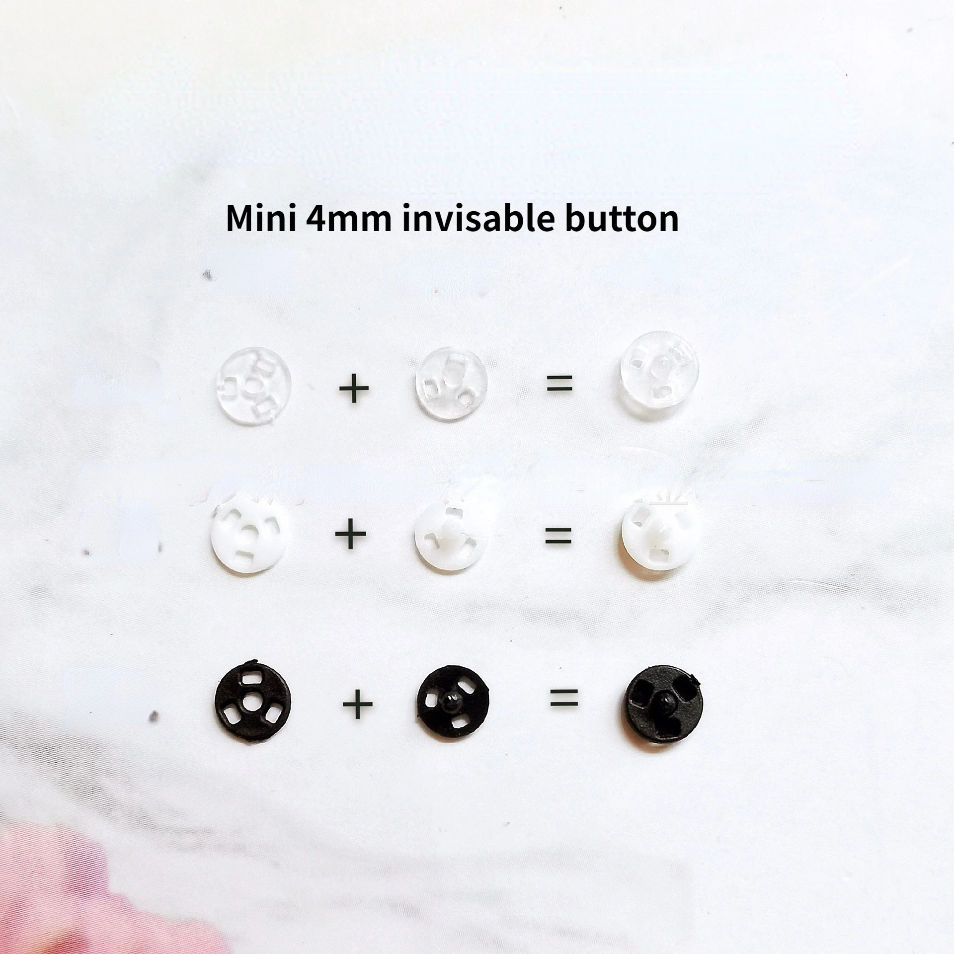 4mm-Plastic-Invisible-Sewing-on-Snap-Buttons-Mini-Buttons-for-Handmade ...