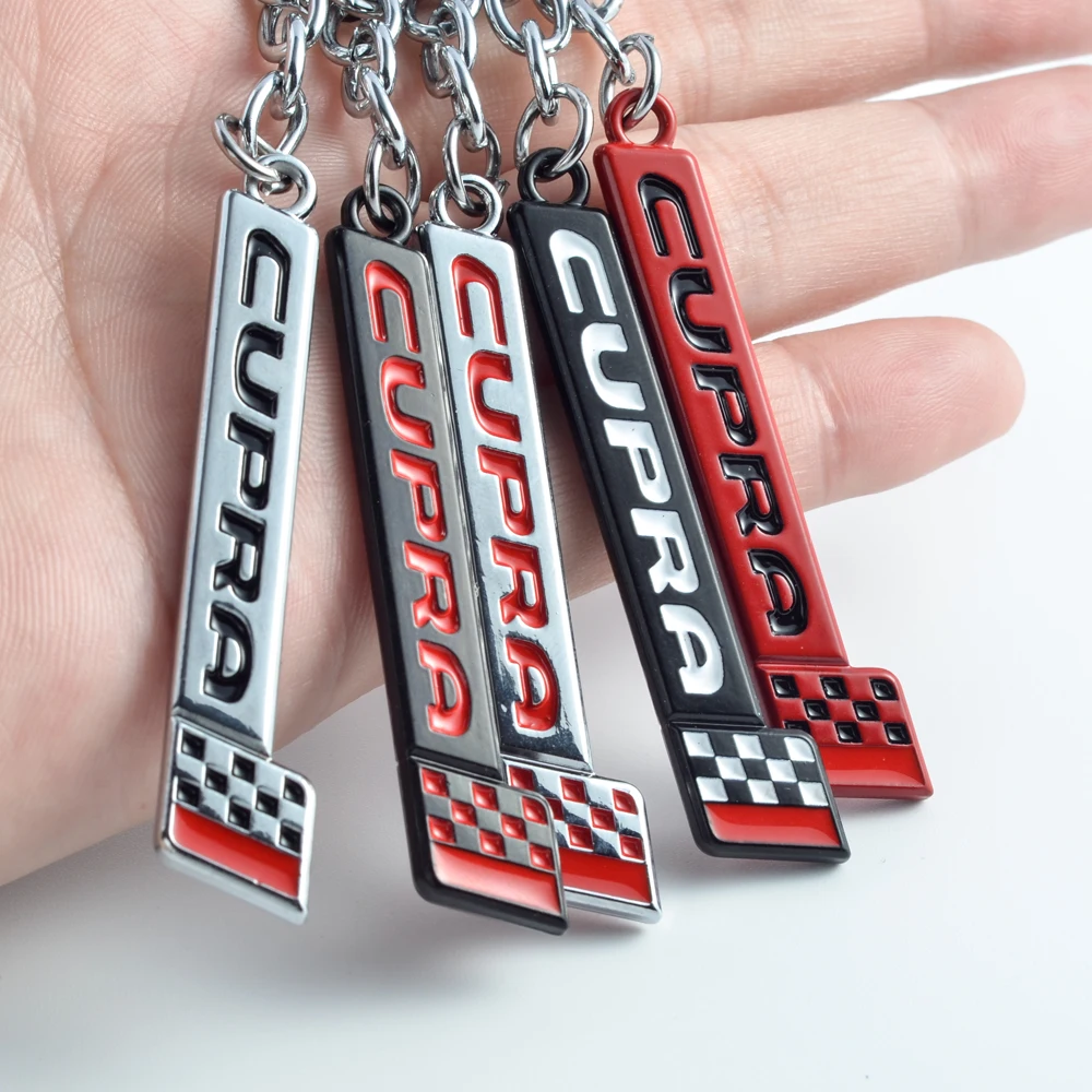 Car-Keychain-Race-Flag-Logo-Metal-Keyring-Key-Ring-Holder-For-Ateca-Mii ...