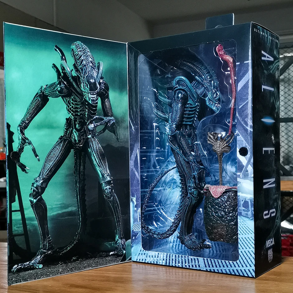 NECA Aliens Ultimate Edition figura de acción de Alien, modelo de ...