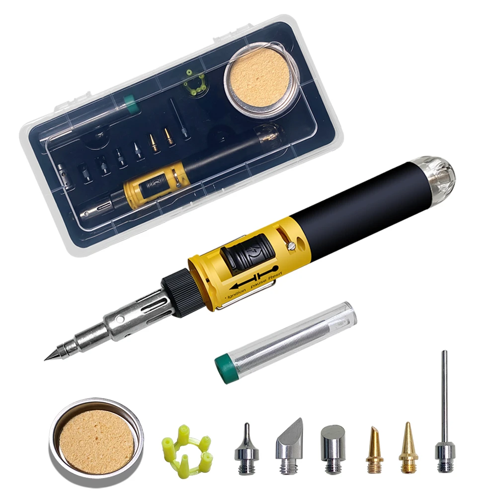Butane Gas Welding Soldering Irons Welding Pen Burner Blow Torch Gas ...