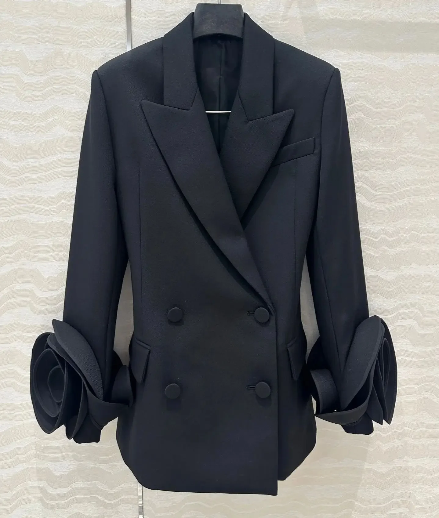 2024-autumn-Wool-New-Arrival-floral-fashion-casual-designer-blazer ...