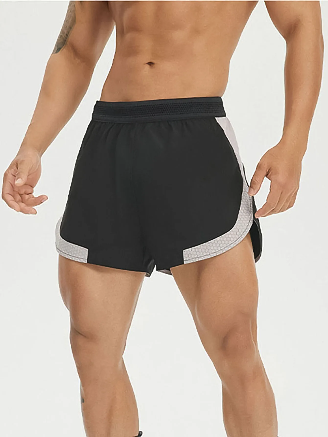 Short-de-gymnastique-avec-poches-pour-homme-short-d-entra-nement-et-de ...