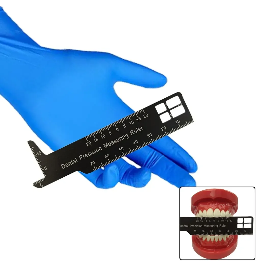 Dental Precision Measuring Ruler Orthodontic Tooth Gap Photography ...