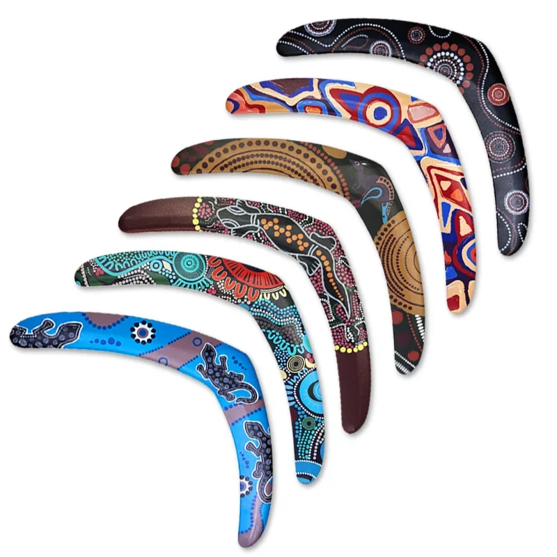 New Creative Personality EVA Boomerang Hand Throwing V-dart Ruler ...