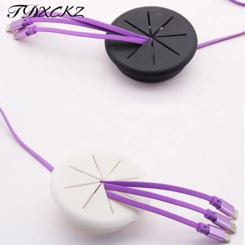 Ojales-de-goma-para-Cable-de-escritorio-cubierta-de-orificio-de-Cable ...
