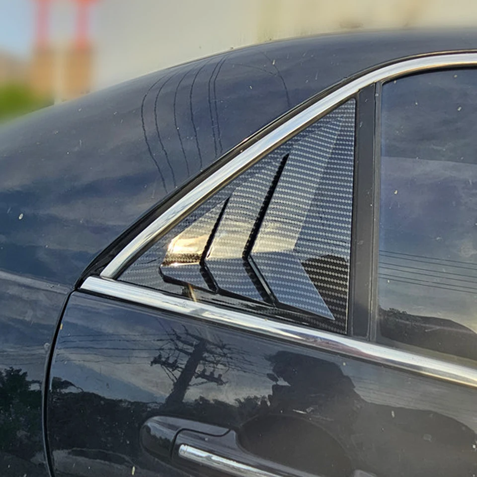 KUAFU Rear Window Louver Compatible With 2013-2020 Ford Fusion