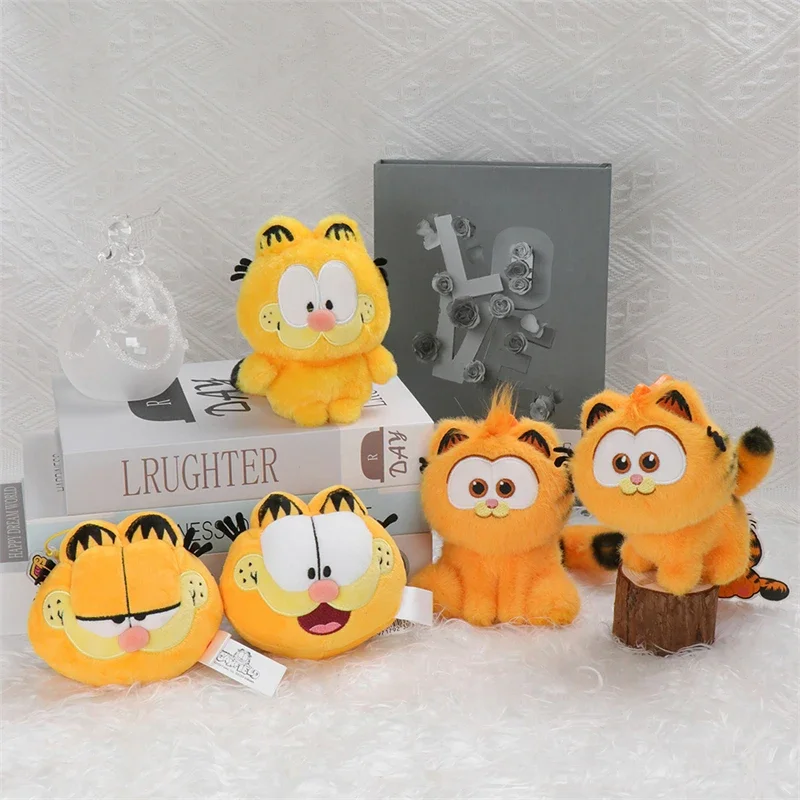 ORIGINAL Garfield Soft Plush Toys Keychain Cartoon Cute Cats Anime ...