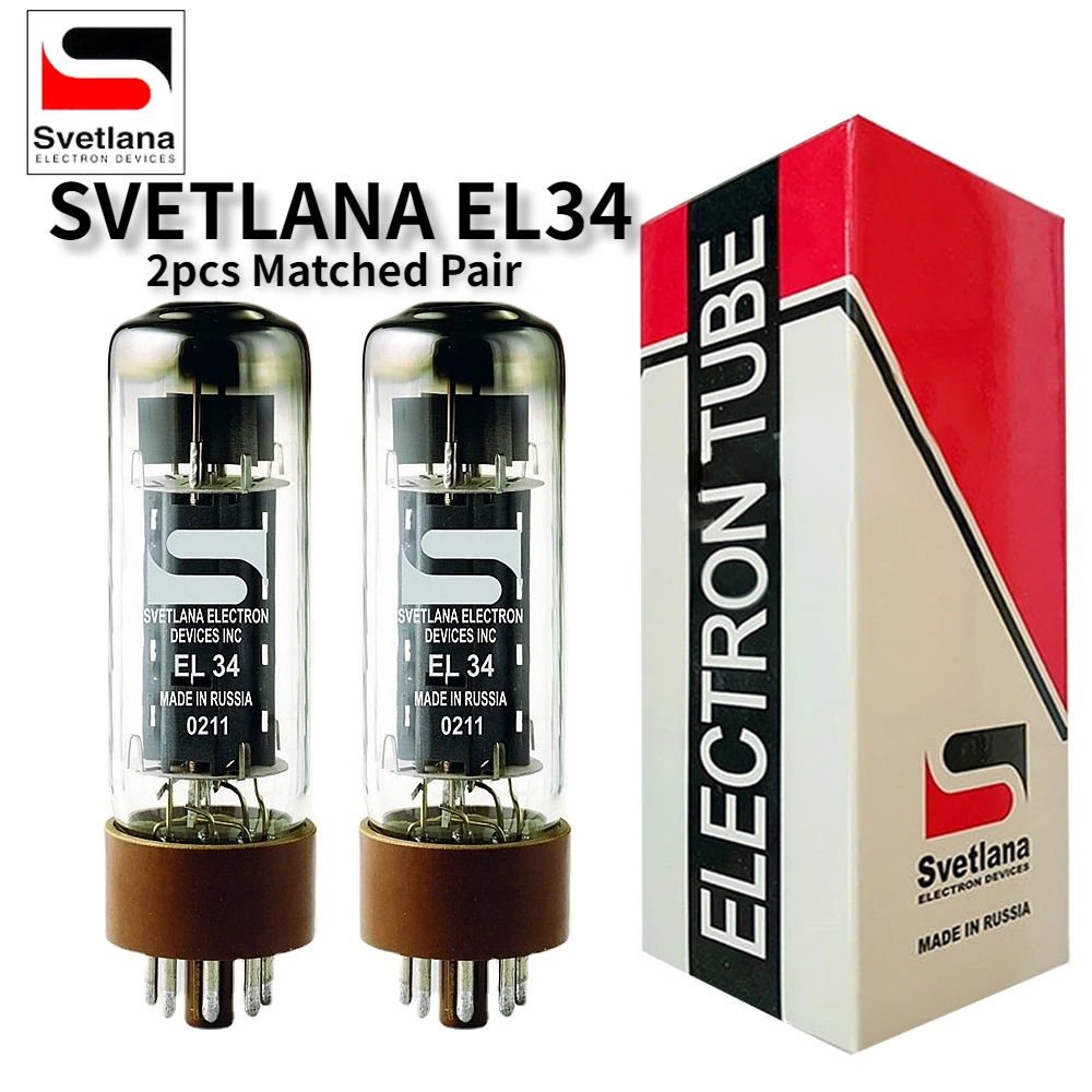 SVETLANA EL34 Vacuum Tube HIFI Audio Valve Replace Kt77 6CA7 6P3P 6L6 EL34B Tube Amplifier Kit ...
