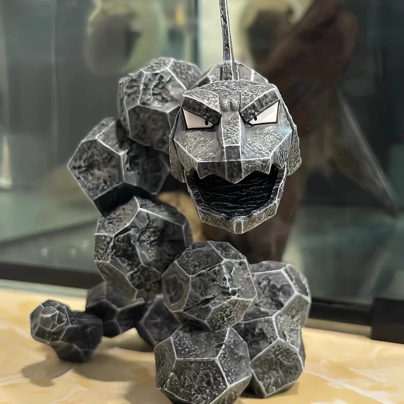 Anime Pokemon Onix Action Figures Pet Cartoon Statue Movability ...