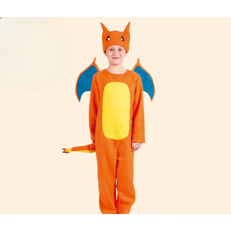 Charizard-Cartoon-Cosplay-Traje-Infantil-Anime-Halloween-Party-Novo ...