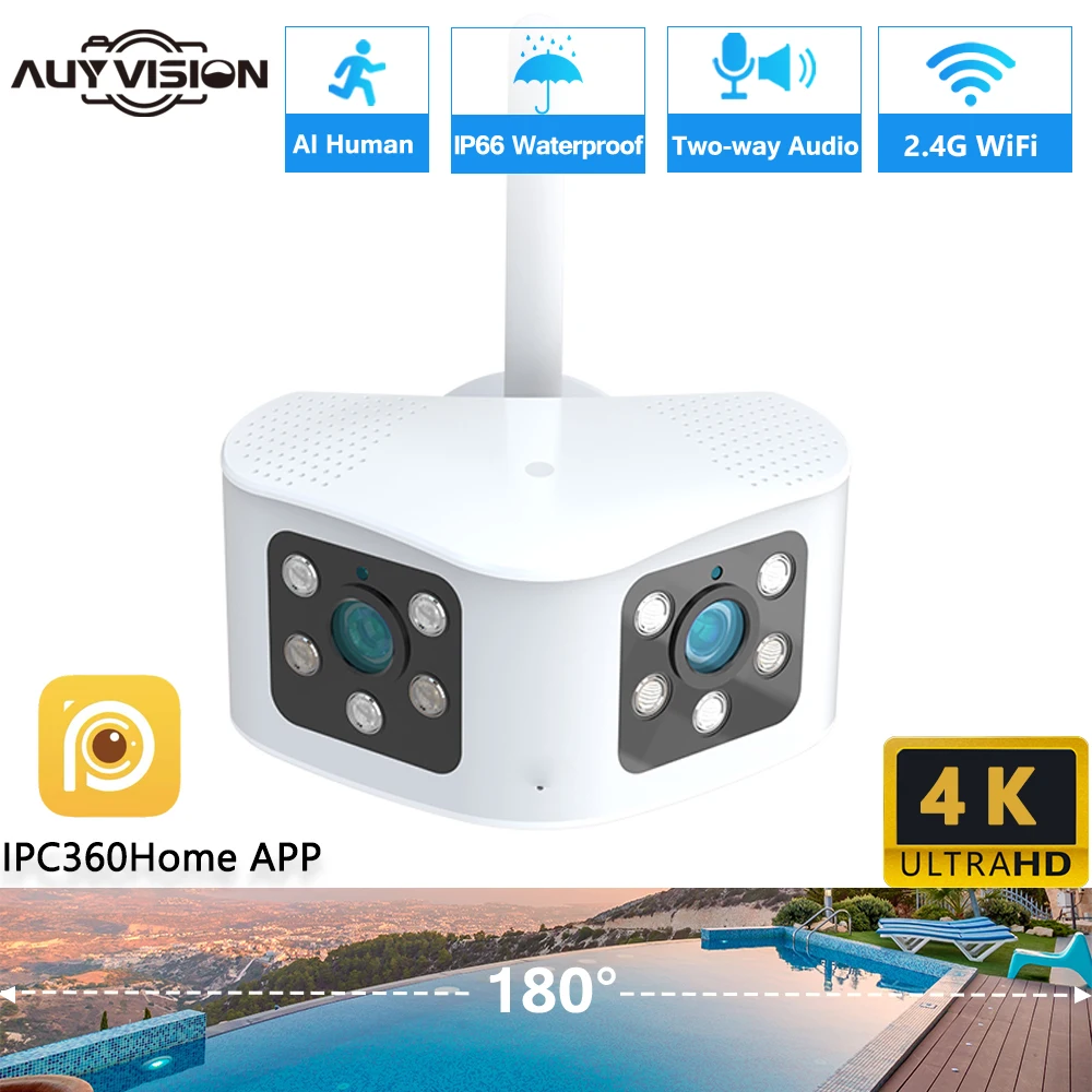 4K-8MP-180-Degree-Wide-Angle-Dual-Lens-IP-Camera-Full-Color-Night ...