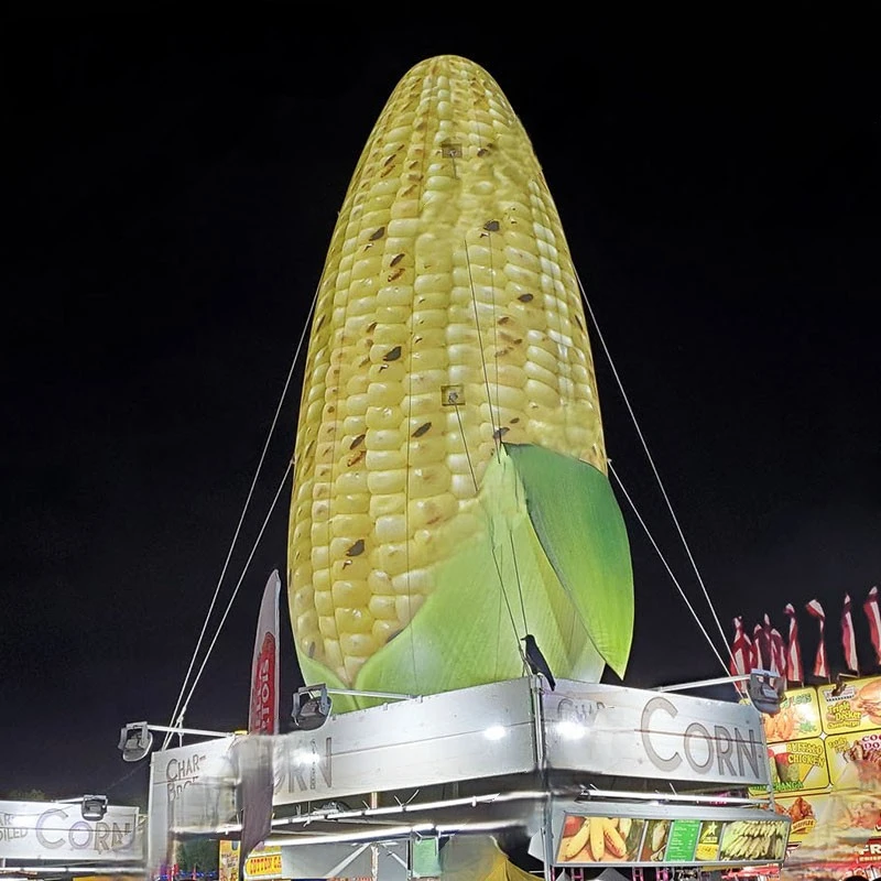 inflatable-corn-Most-vivid-Giant-model-with-led-lights-promotional ...