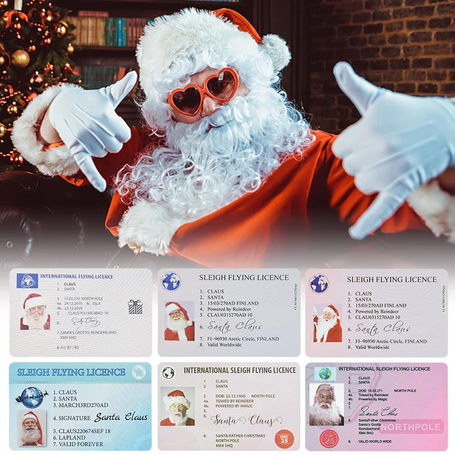 Insert Signature Santa Claus