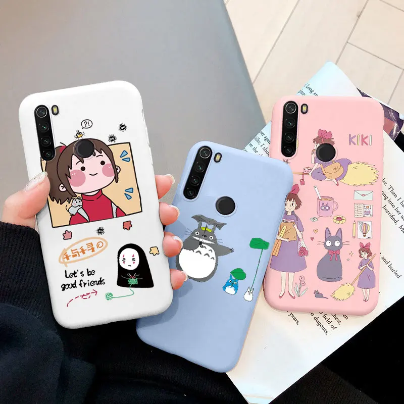 Meu vizinho totoro para xiaomi redmi nota 8 8t caso de telefone ...