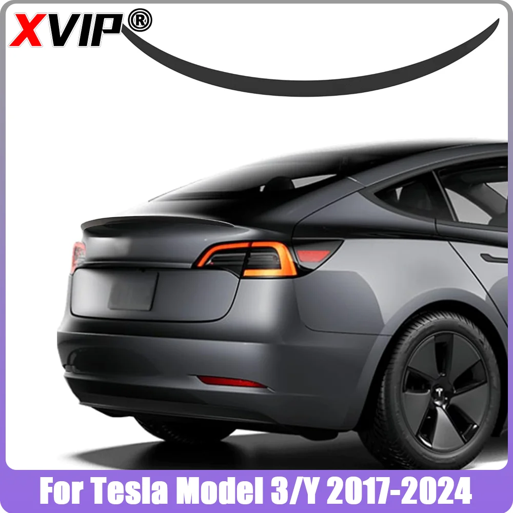 XVIP-Spoiler-For-Tesla-Model-Y-21-24-ABS-Materials-Spoilers-Wings-Fit ...