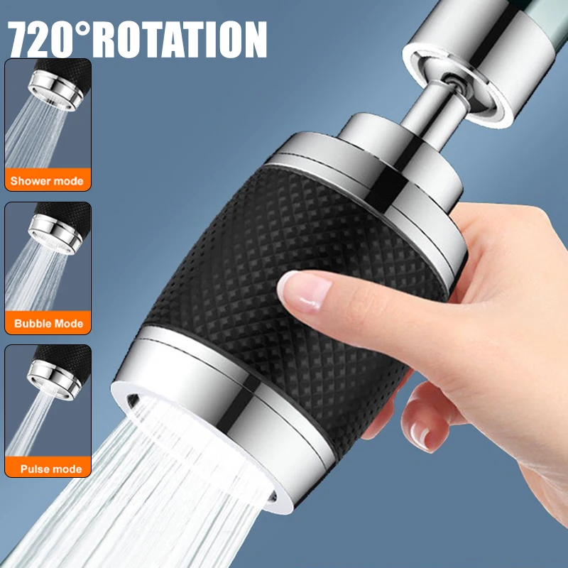 720-Swivel-Kitchen-Filter-Faucet-3-Mode-Adjustable-Faucet-Extender ...