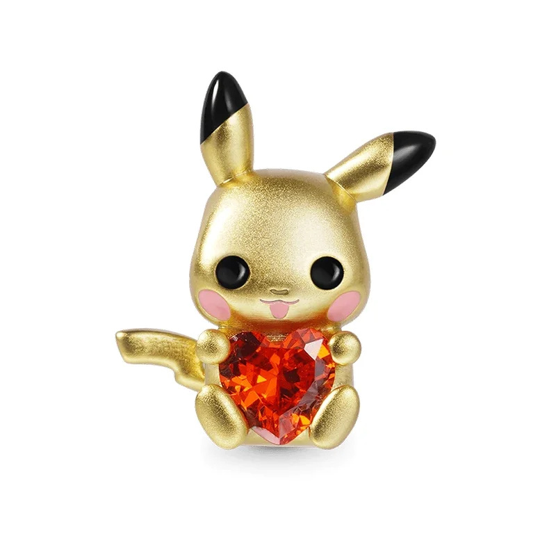 Potdemiel-Pika-Pikachu-Elf-Embraces-Heart-Gemstone-Charm-Bead-Fit ...