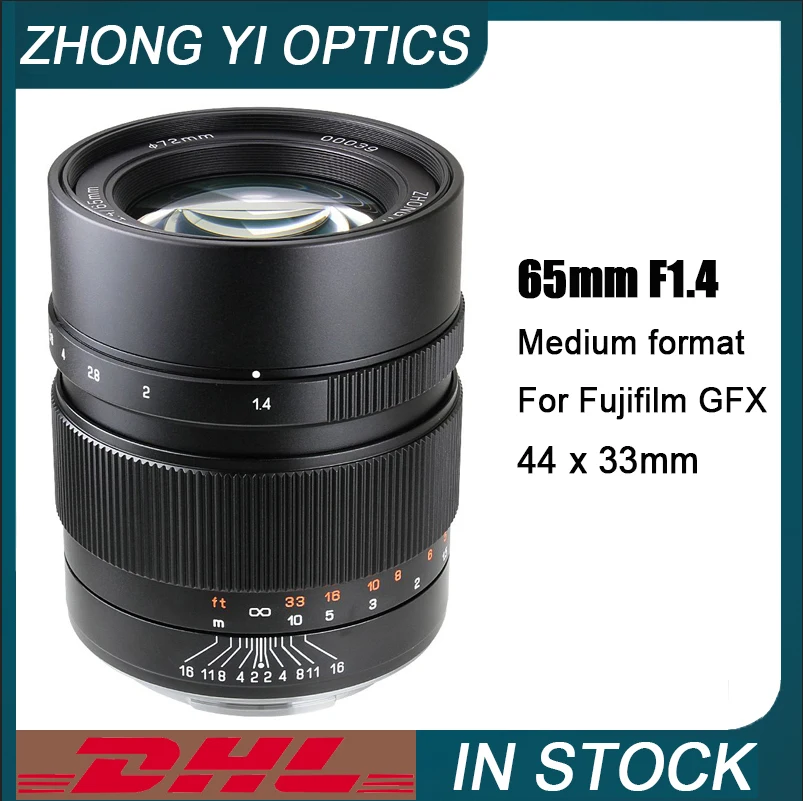 Zhongyi-65mm-F1-4-Camera-Lens-Medium-Format-Large-Aperture-Manual-Focus ...