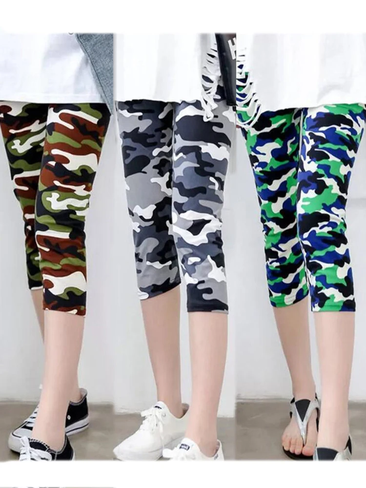 Cuhakci-Fitness-Leggins-Polyester-Capris-Workout-Broek-Camouflage ...