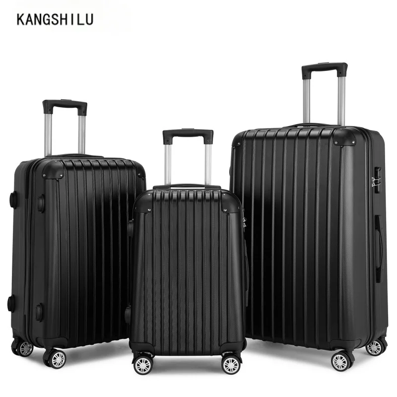 Luggage-New-ABS-Material-Fashion-Rolling-Boarding-Suitcases-Universal ...