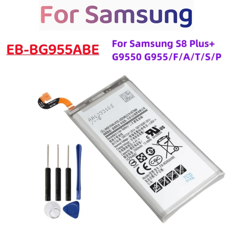 Battery-For-Samsung-Galaxy-S8-Plus-EB-BG955ABA-EB-BG955ABE-G9550-S8Plus ...
