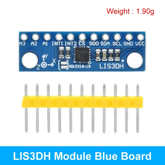 LIS3DSH LIS3DH high-resolution three-axis accelerometer triaxial accelerometer module for Arduino