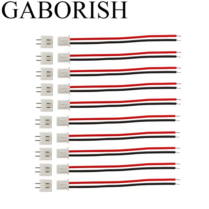 20-Sets-XH-2-54mm-2-Pin-Connector-Plug-Male-with-200mm-Wire-Female ...