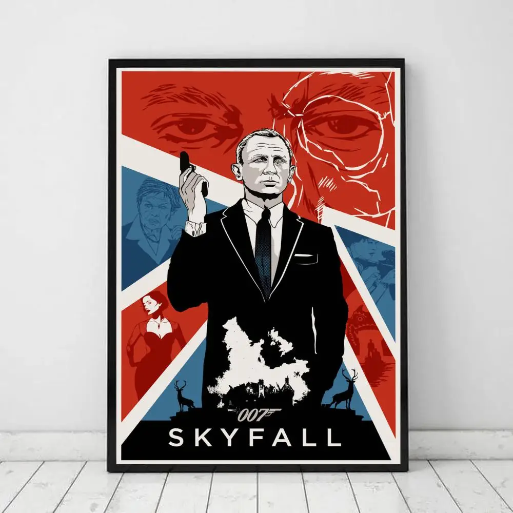 James Bond Skyfall Poster Skyfall James Bond 007 | Poster By Bartnikp